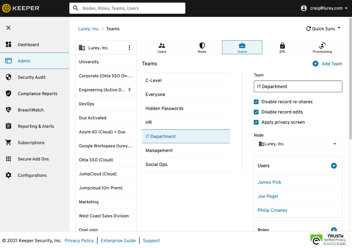 Password Managers for Small Businesses - TrustRadius